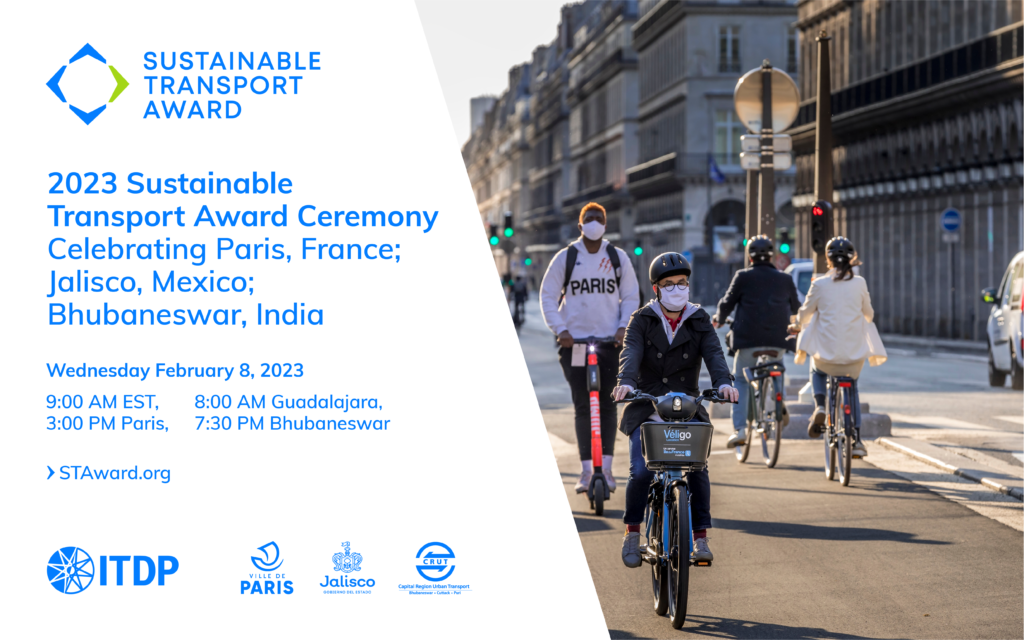 2023 Sustainable Transport Award Ceremony - Institute for ...
