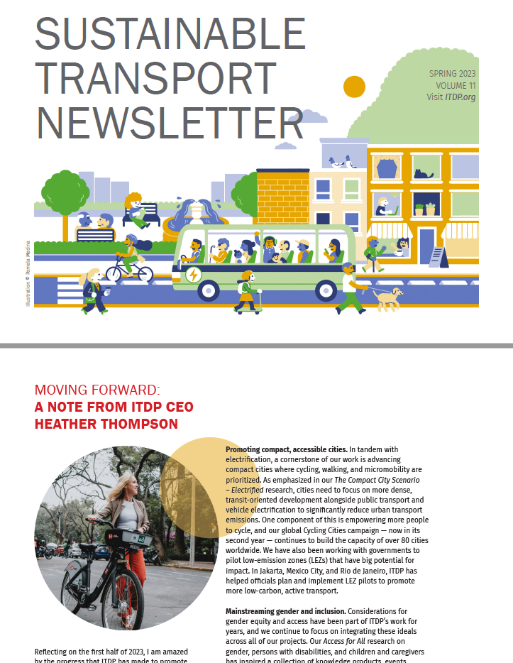 Sustainable Transport Newsletter (Vol. 11) - Institute for ...