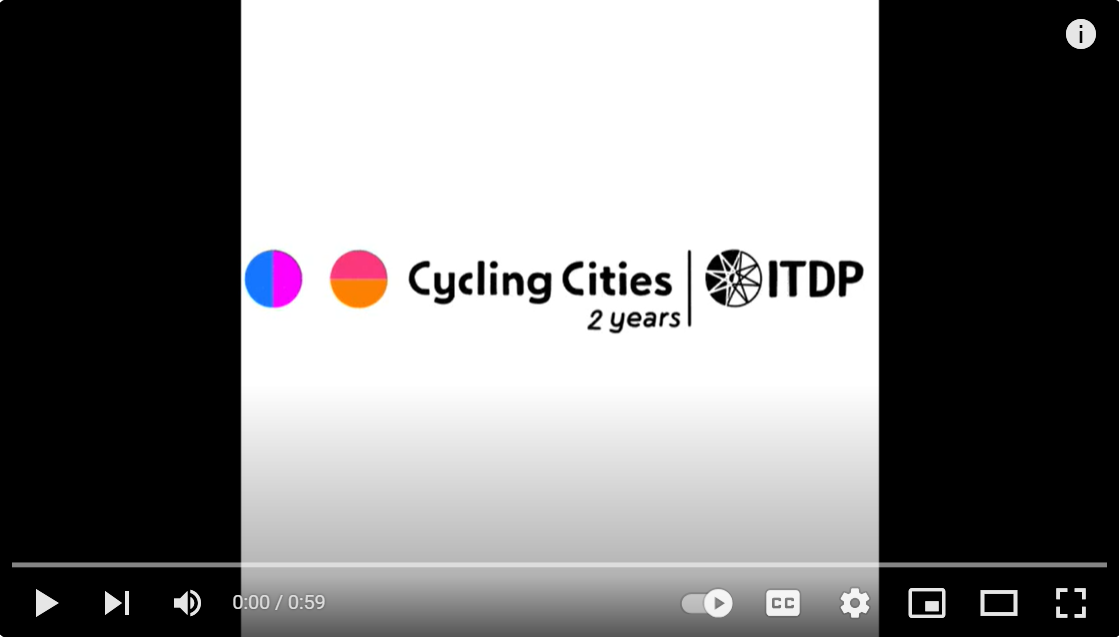 Celebrating Two Year’s of ITDP’s Cycling Cities Campaign - Institute ...